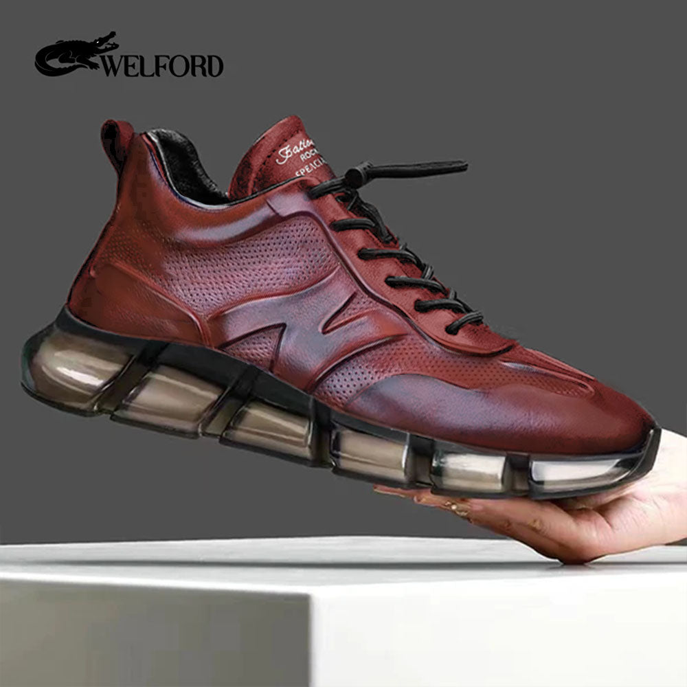 Milan Handmade genuine leather ultra-light high-end men's shoes – mywelford